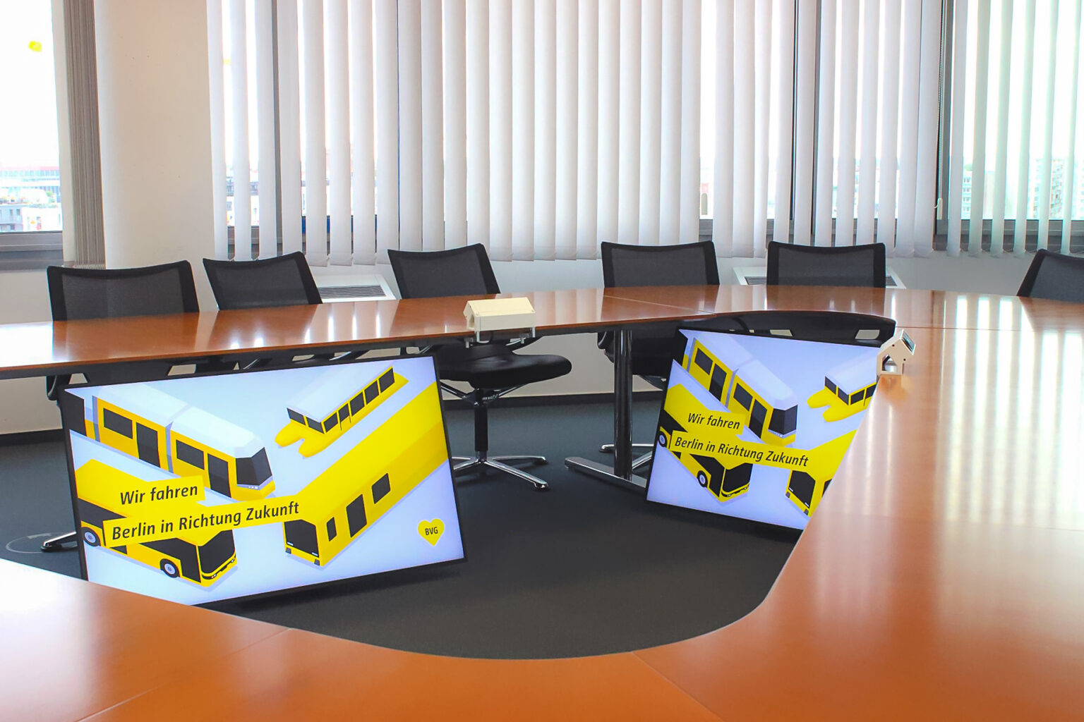 Neue Konferenztechnik für die BVG-Zentrale in Berlin - Detailklang